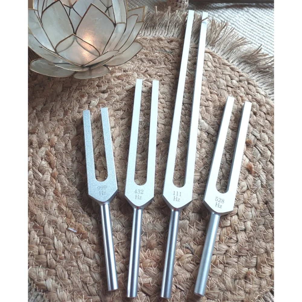 Therapeutic tuning forks Meditation instruments - Frequency - 319,88 Hz ...